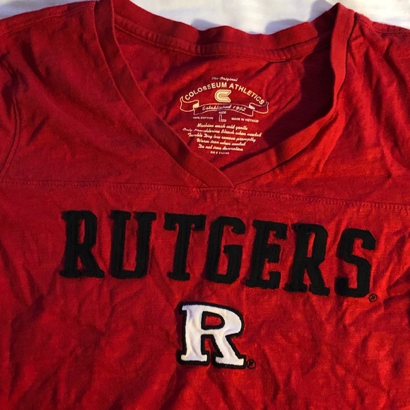 Tops | Rutgers University Shirt Size Large | Poshmark